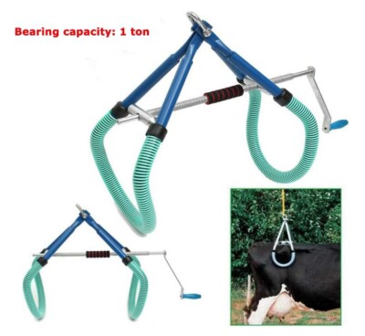 Cow Hip Lift OB Calving Milking Birthing Lame Cow 2204Lbs Adjustable ...