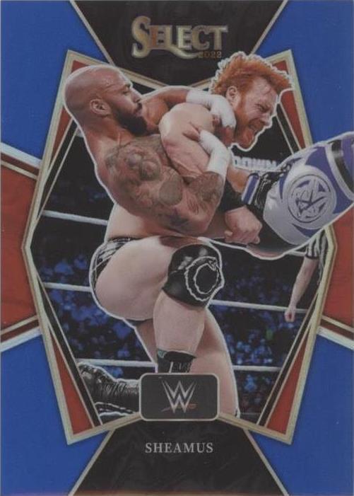 2022 Panini Select WWE - Premier Level Sheamus #122 Blue Prizm /199 for ...