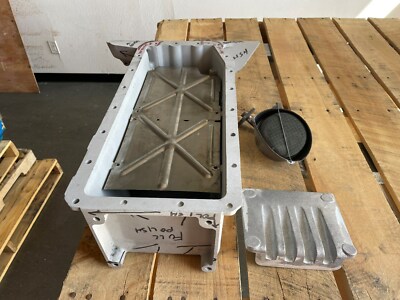 Ford Y-block yblock 292 312 marine aluminum oil pan & extras SCTA | eBay