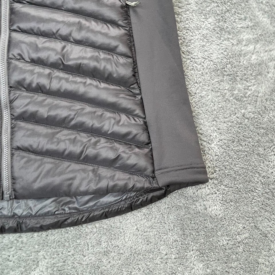 Rab Vest Womens Medium Black Logo Primaloft Puffer Insulated Full Zip ...