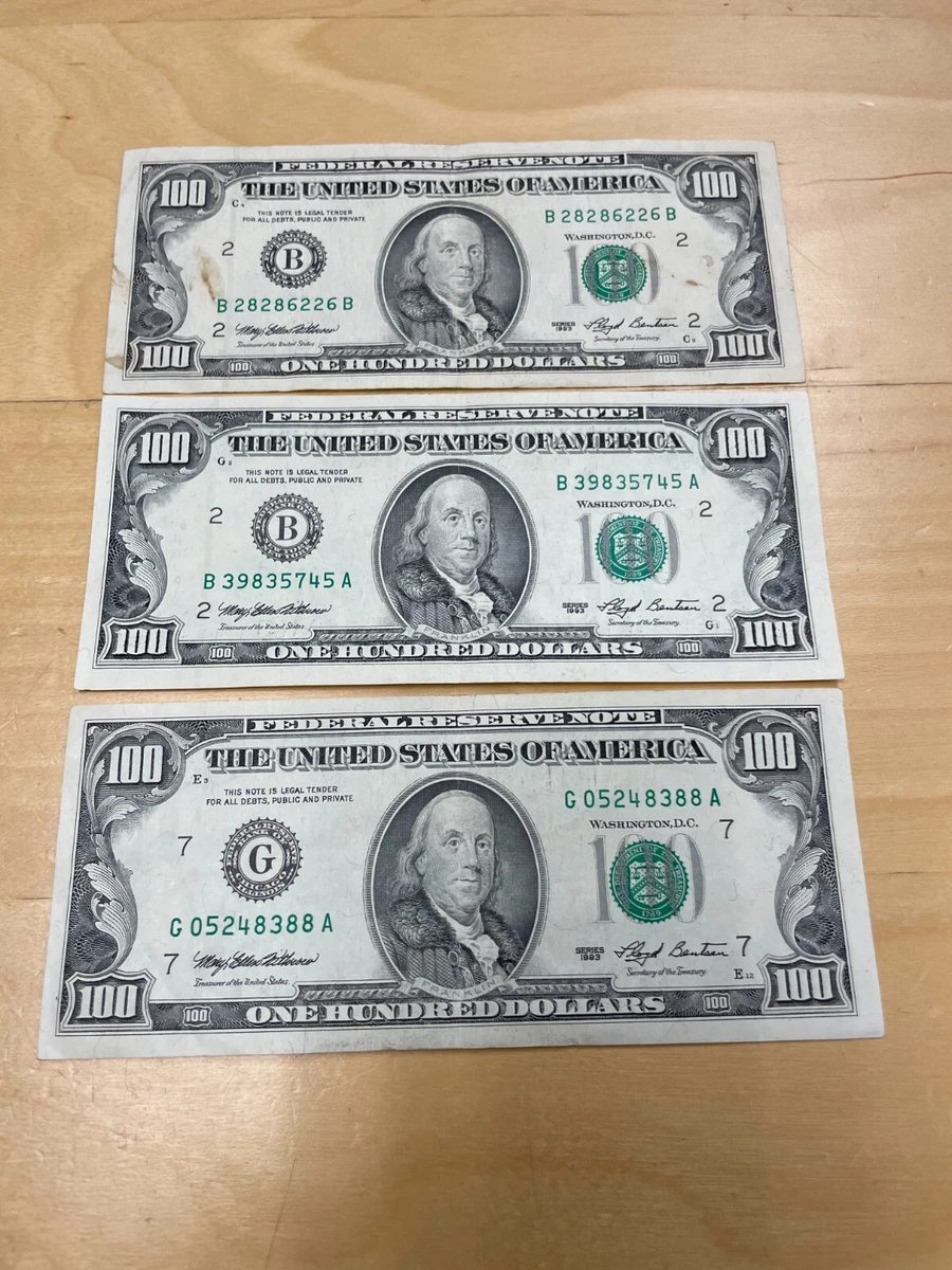 Three Hundred Dollars In Ones