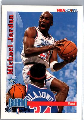 1992-93 N B A Hoops Michael Jordan Card #298 Chicago Bulls | eBay