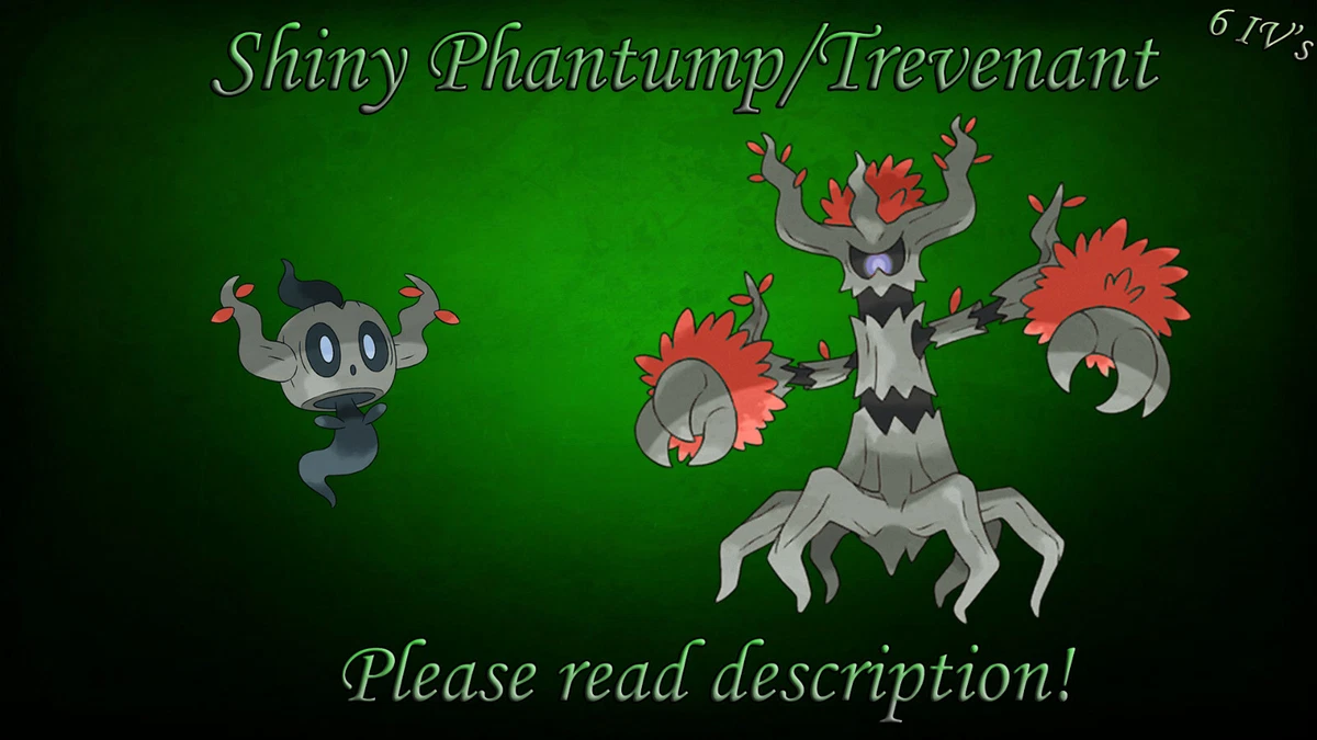 Pokemon Shiny Trevenant