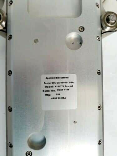 Applied Biosystems 4331770 Tagman Array Upgrade Fluidic Card Sealer ...