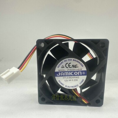 1 PCS JAMICON Fan JF0625H1HS-R DC12V 0.23A 6025 6cm 3-wire cooling fan ...