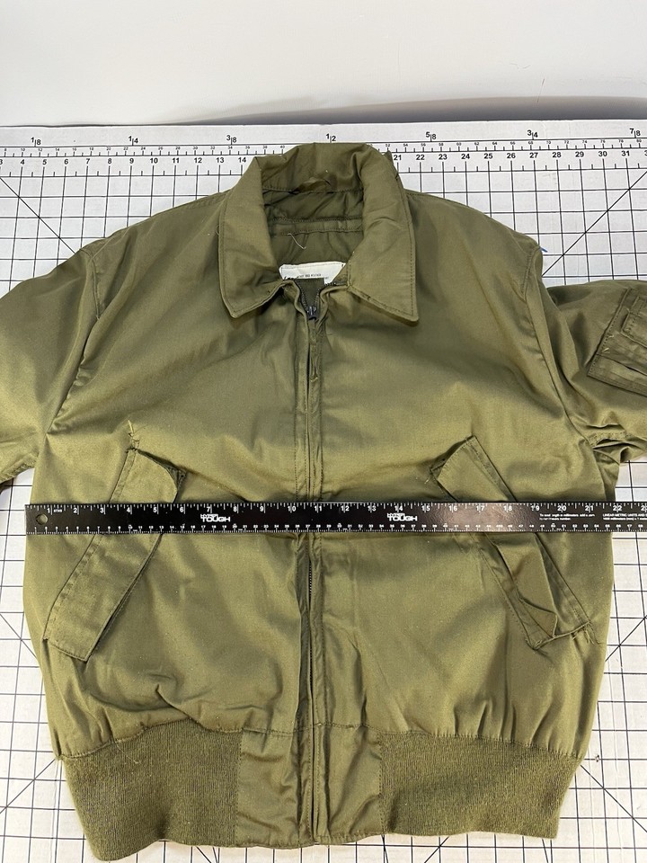 Vtg USAF 80s Flight Combat Cold Weather High Temp Resistant Bomber ...