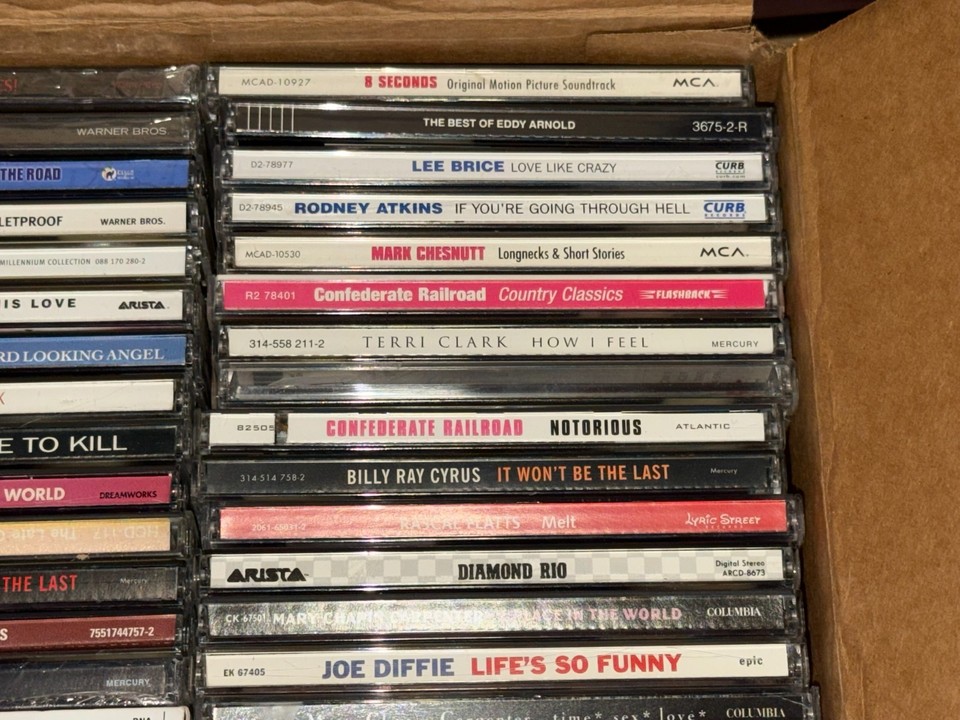 *LOT OF 75 CDS* Country Music CD Collection ALL GREAT TITLES Strait ...
