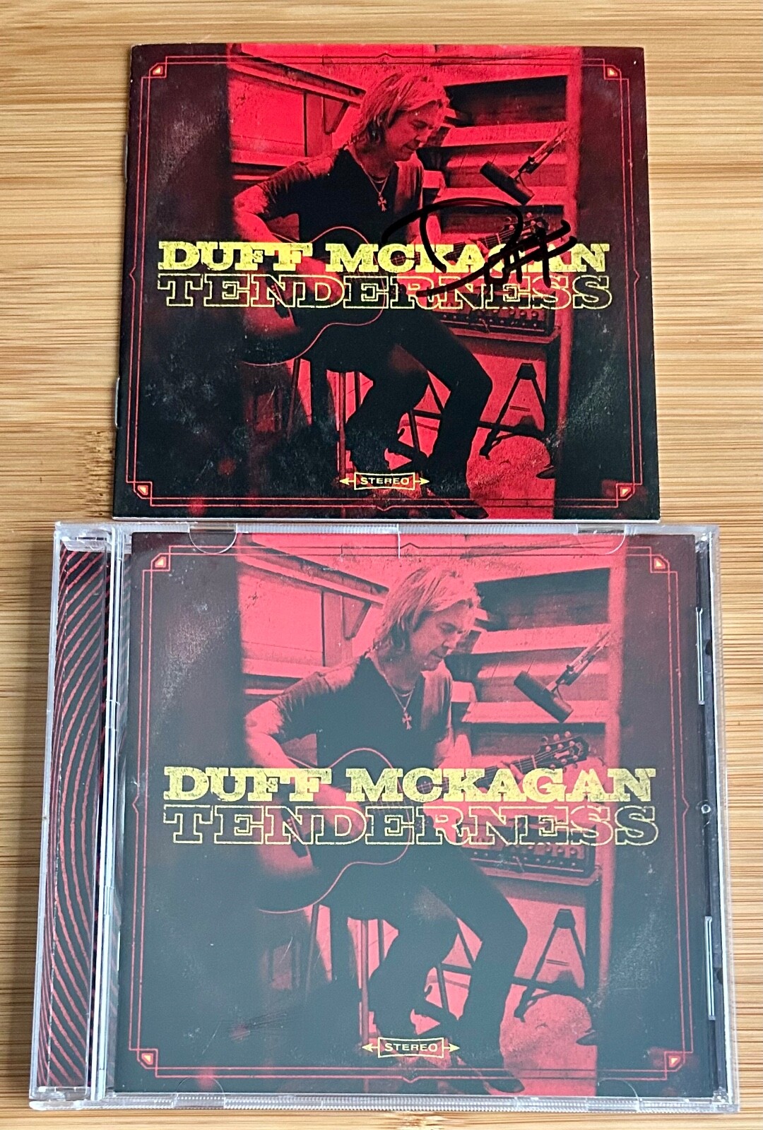 Duff McKagan (Guns 'N Roses) "Tenderness" Booklet w/ CD - Autographed ...