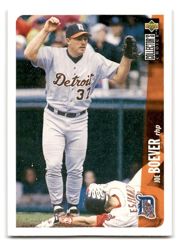 Joe Boever 1996 Collector's Choice Baseball #139 Detroit Tigers | eBay