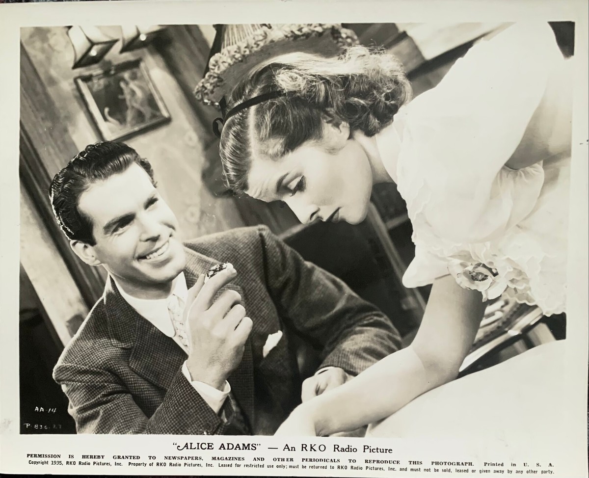 Alice Adams 1935 ALICE ADAMS W/katharine Hepburn & Fred Macmurray 1935