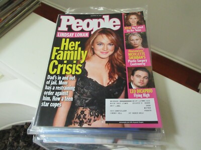 People Magazine Dec 20 2004 LINDSAY LOHAN Julia Nicollette Dicaprio | eBay