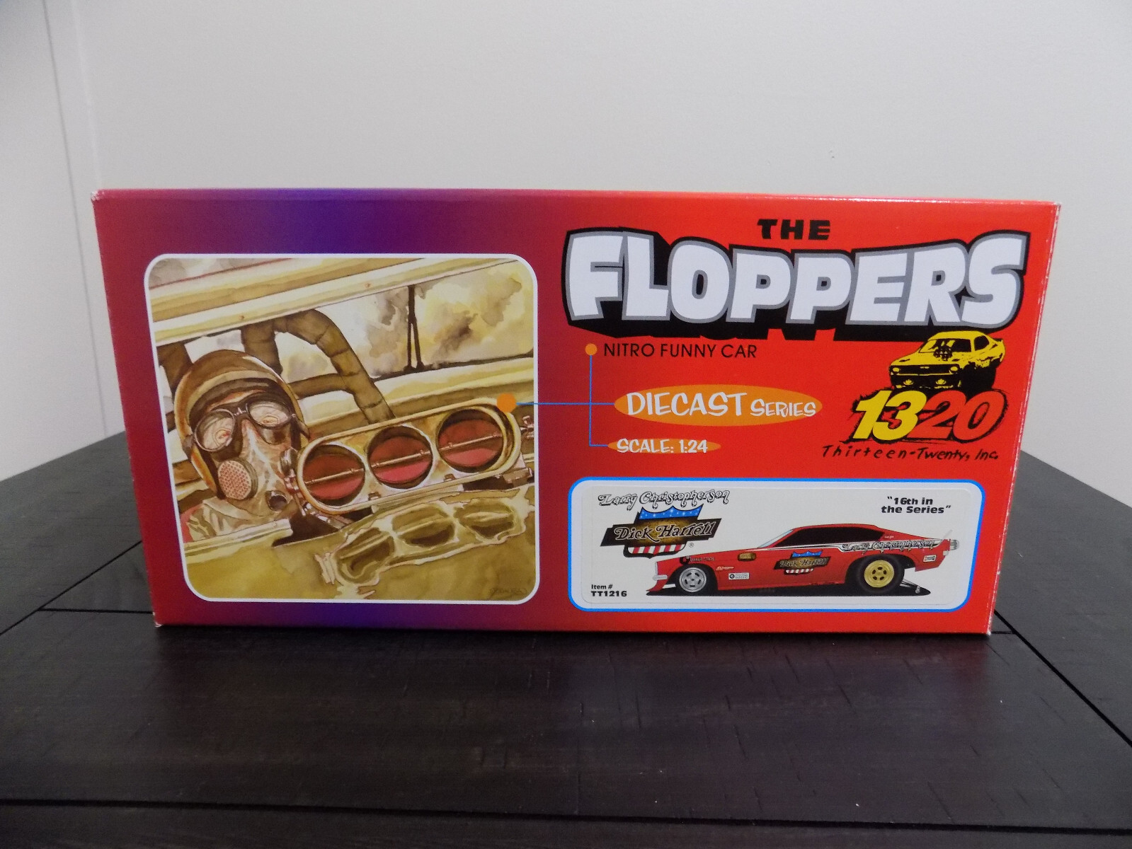 THE FLOPPERS 1320 LARRY CHRISTOPHERSON DICK HARRELL NITRO FUNNY CAR ...