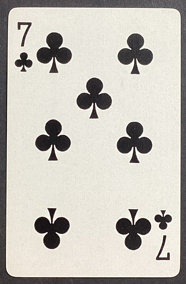 Valley Maid Ice Cream Ad Vintage Single Swap Playing Card 7 Clubs | eBay