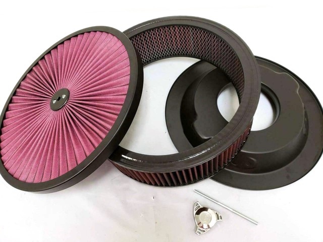 K&N 14" XStream Air Flow Top Assembly Round Filter Washable Reusable ...