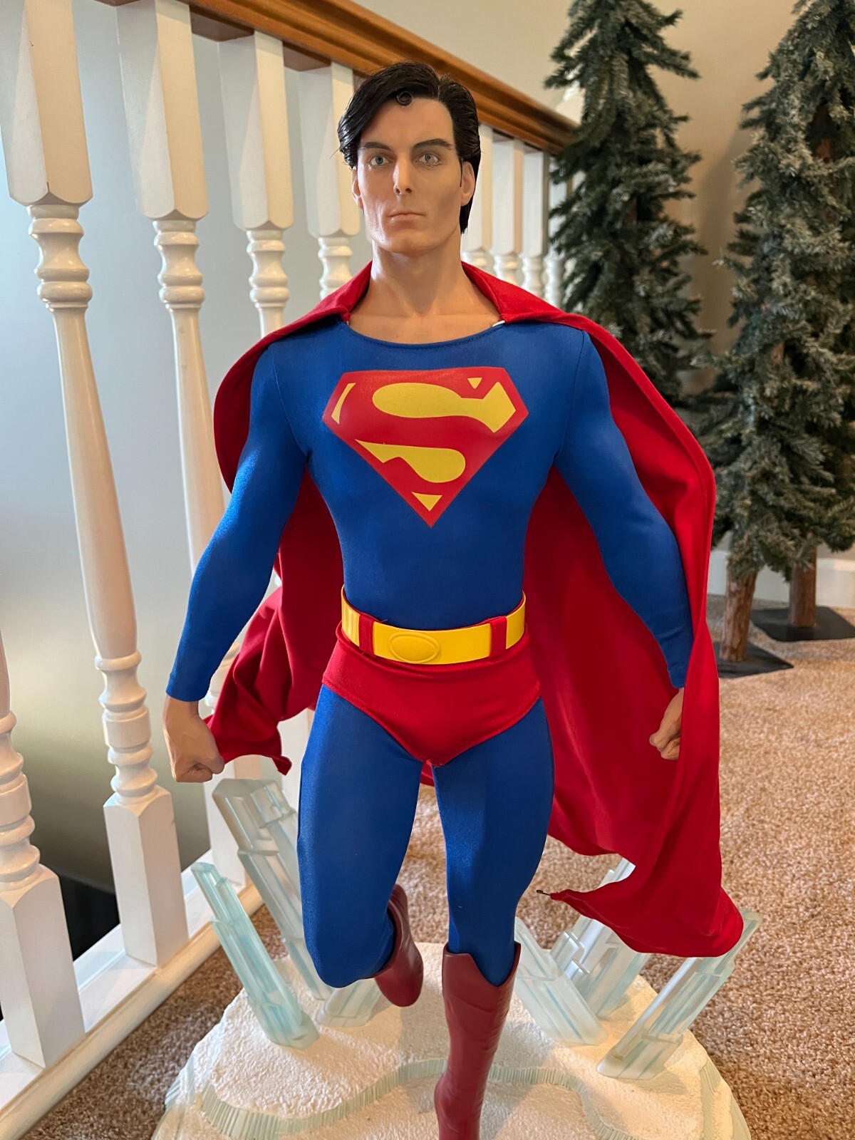 CINEMAQUETTE 1:3 Scale SUPERMAN Christopher Reeve RARE Statue in BOX | eBay