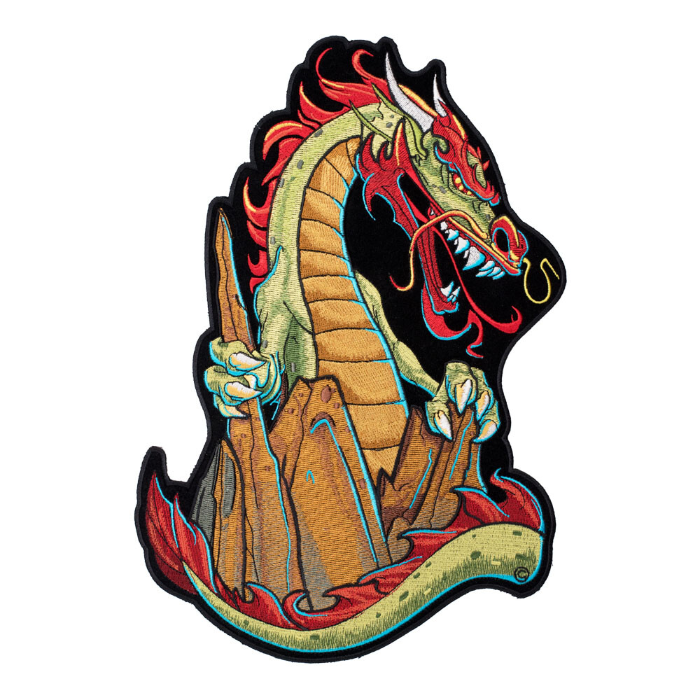 Dark Soul Of The Dragon Patch, Dragon Back Patches | eBay