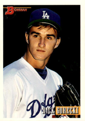 1993 Bowman #266 Rick Gorecki Rookie Los Angeles Dodgers | eBay