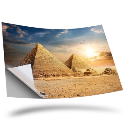 1 x Vinyl Sticker A2 - Amazing Pyramid Sunset Egyptian #8472 | eBay UK