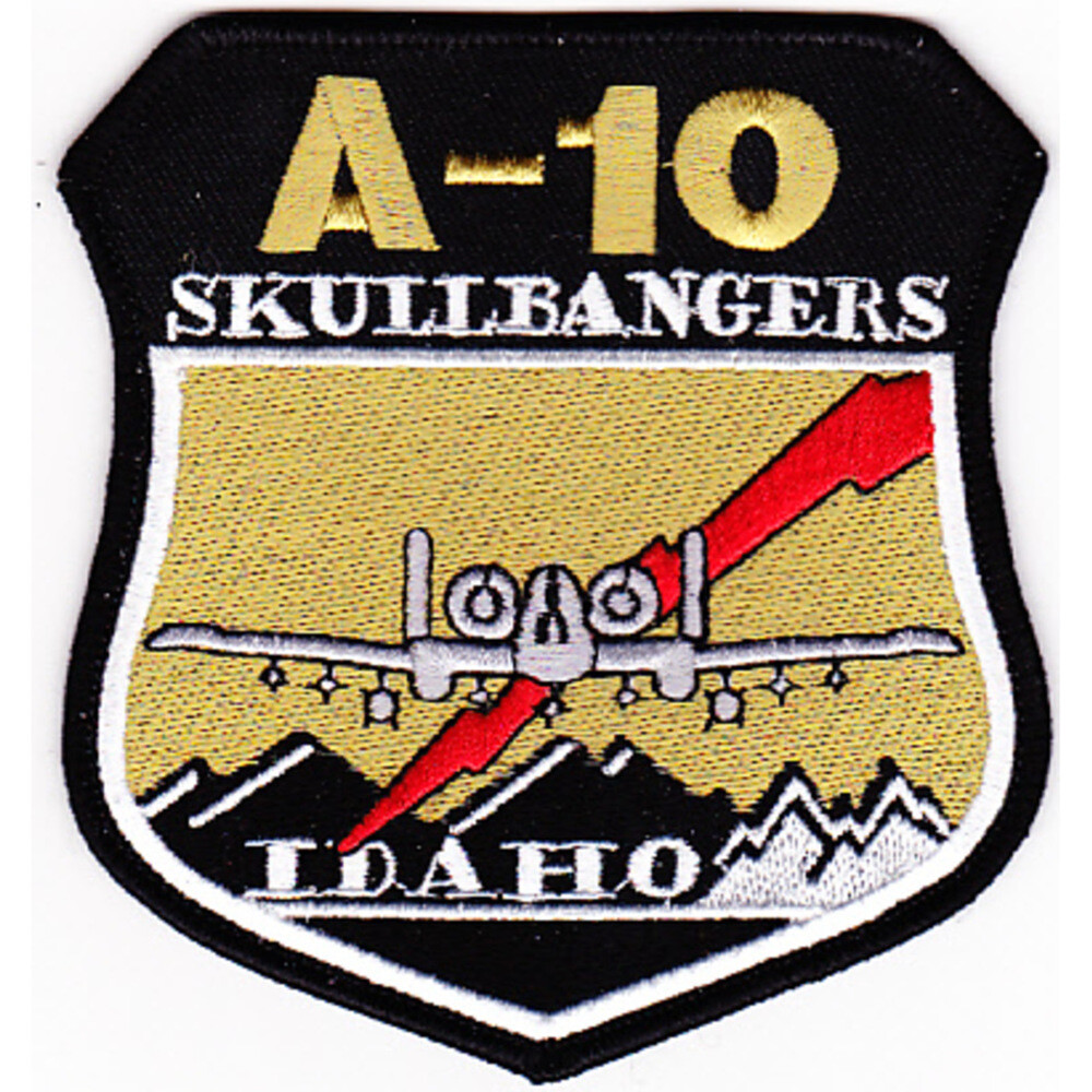 190th Fighter Squadron Patch - A10 Skullbangers | eBay