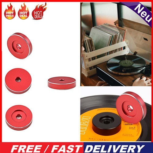 45 RPM Record Vinyl Turntable Center Adapter for Phonograph Accessories ...