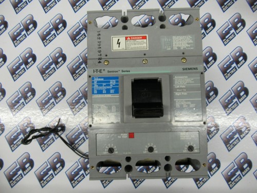 Siemens JXD63B400 Circuit Breaker 400 Amp 600 Volt 3P 120 Volt Shunt ...
