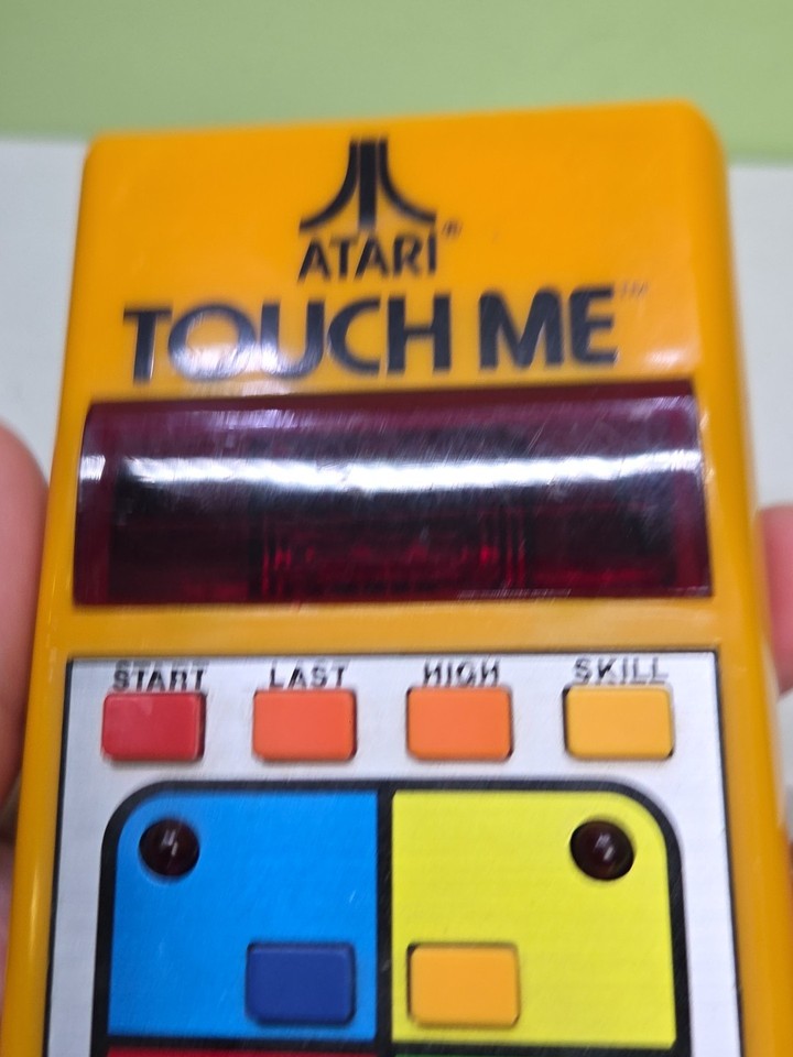 Vintage Atari Touch Me, Hand Held Video Game BH100. WORKS! (READ ...