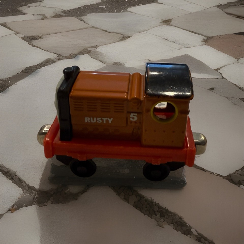 RUSTY ! THOMAS And FRIENDS TRAIN Take N Play Along DIECAST ! | eBay