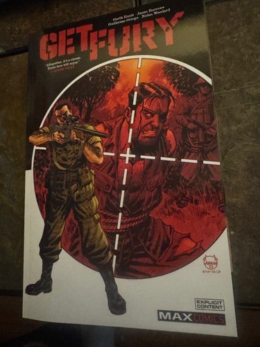 Marvel MAX Comics GET FURY TPB (rep 1-6) Punisher vs Nick Fury ENNIS ...