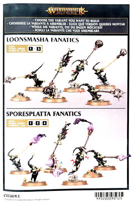 Warhammer AoS Gloomspite Gitz Sporesplatta / Loonsmasha Fanatics New in ...
