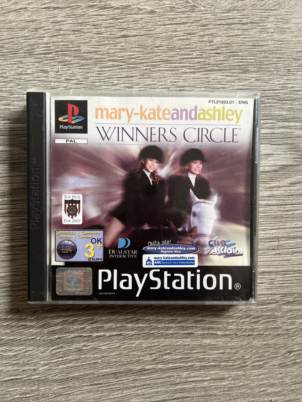 Mary-Kate and Ashley: Winners Circle (Sony PlayStation 1, 2001 ...