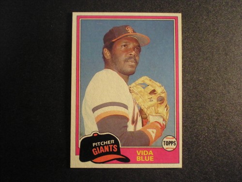 1981 Topps Baseball Giants Vida Blue Card # 310 | eBay
