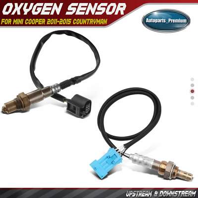 2x Upstream & Downstream O2 Oxygen Sensors for Mini Cooper 2011-2015 ...