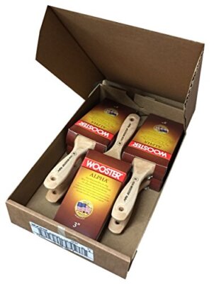 Wooster Brush 4234-3 Inch Alpha Wall Paintbrush, Pack of 6 | eBay