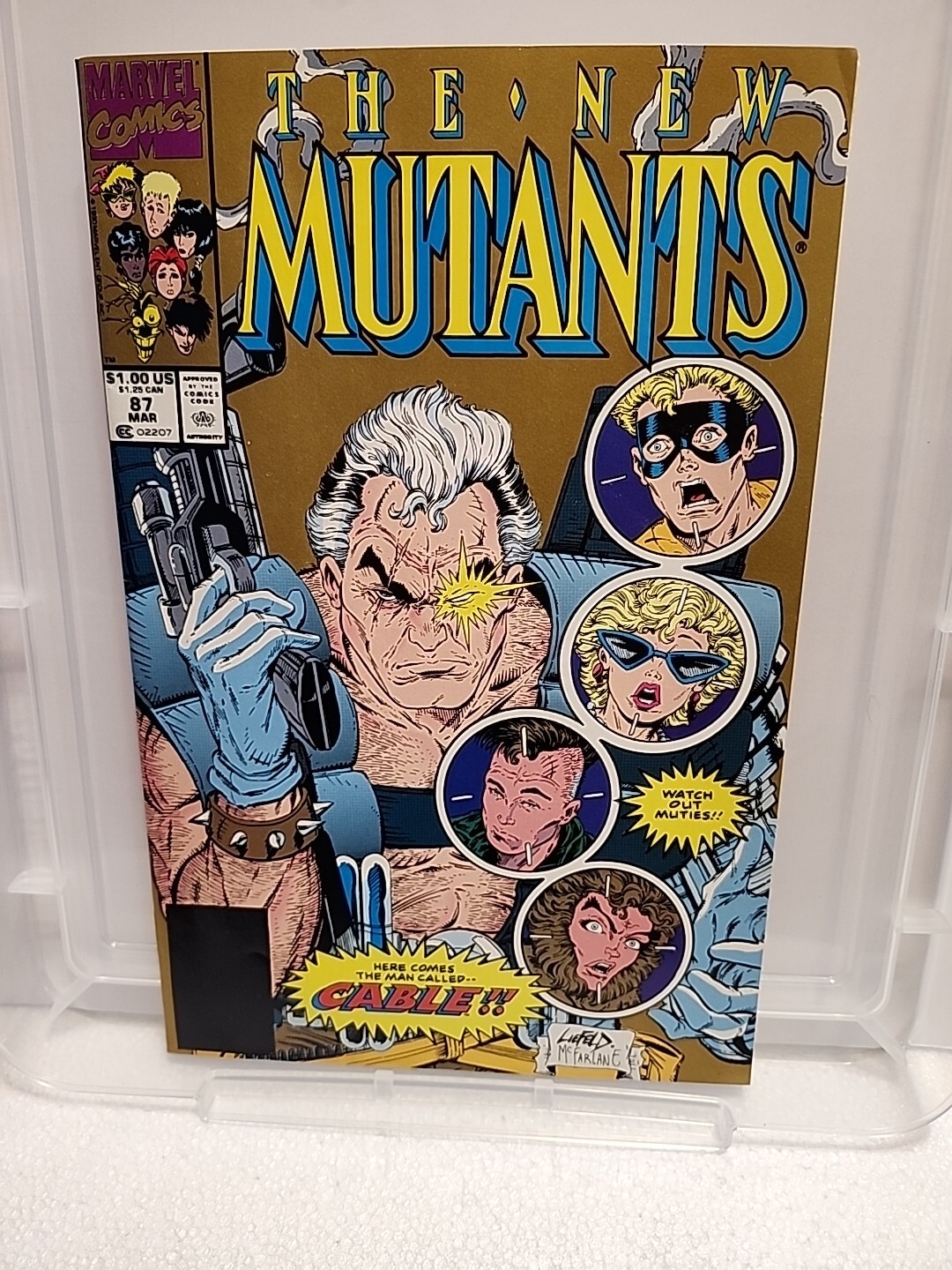 New Mutants #87 Comic 2nd Print 1st Appearance Of Cable! | eBay