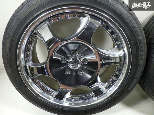 WEDS KRANZE BAZREIA RIMS WHEELS SET4 20×8.5J＋38 5-114.3 JDM CHROME | eBay