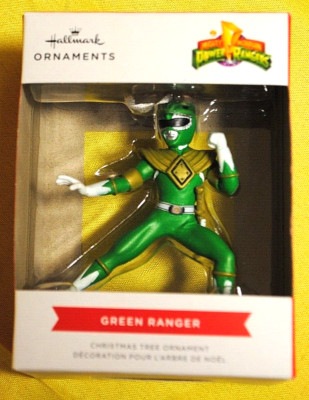 Hallmark Christmas Tree Ornament Mighty Morphin Power Rangers Green ...