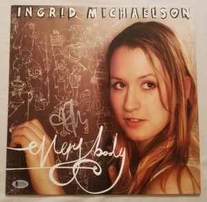 Ingrid Michaelson Autographed Everybody White Vinyl LP (Beckett COA) | eBay