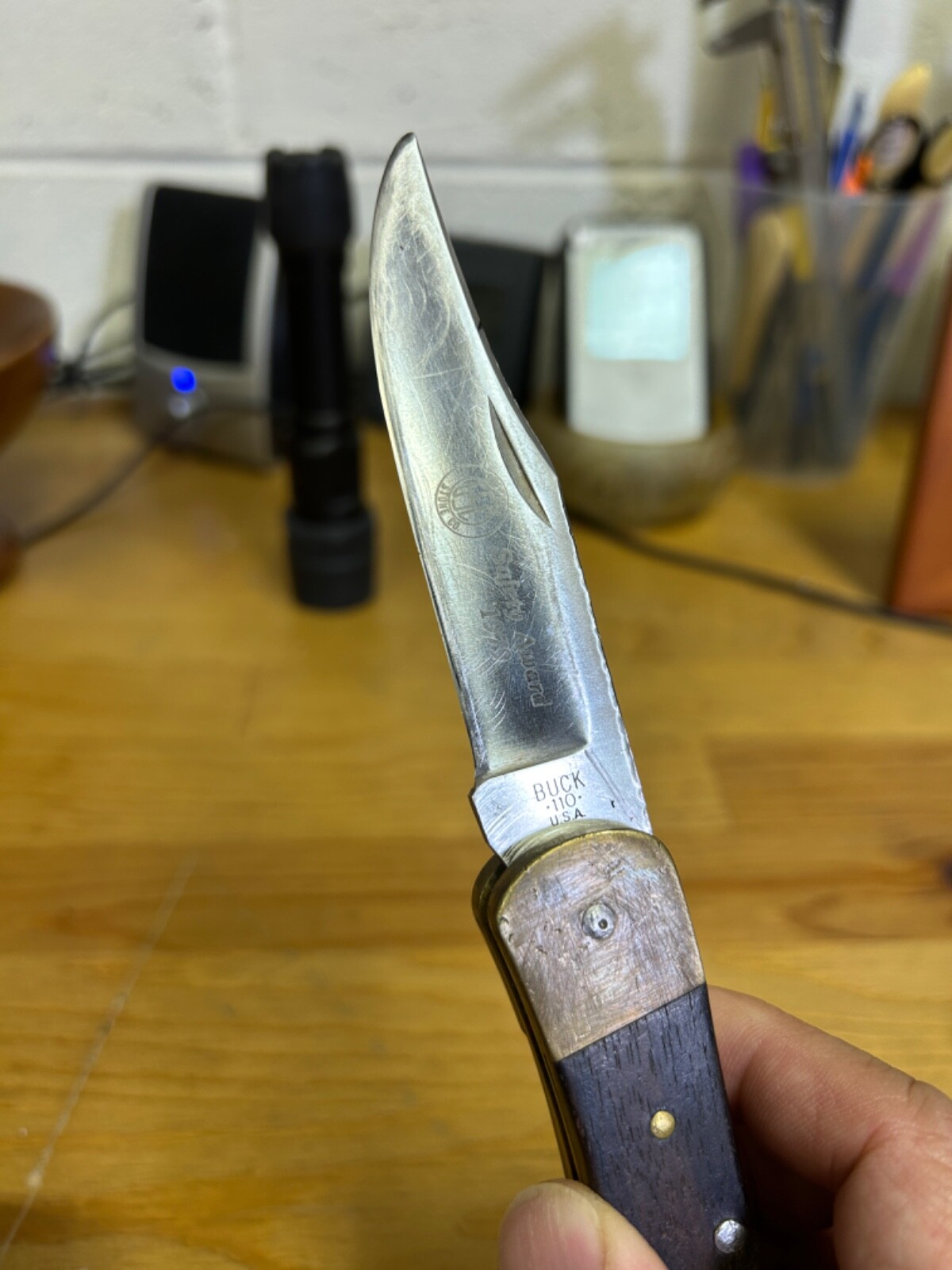 Buck 110 Knife 1979s With Sheath Vintage Pocket | eBay