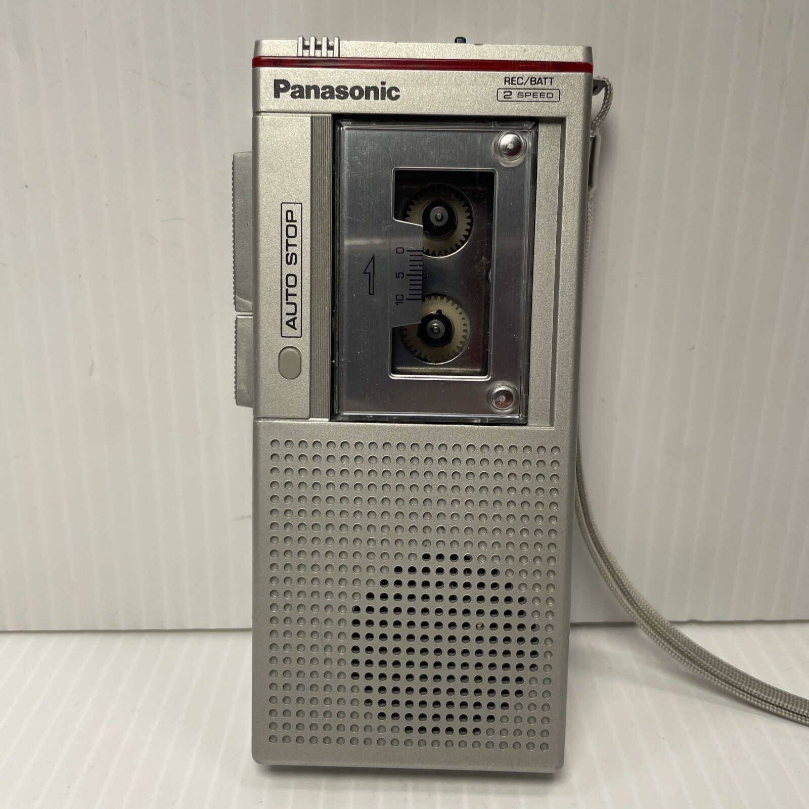 Panasonic Microcassette Voice Recorder Player 2 Speed Rn-001d for sale ...
