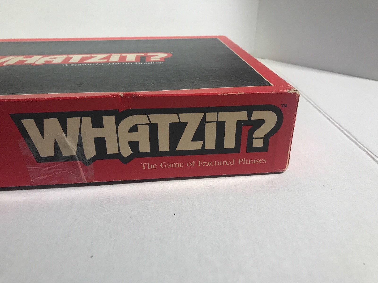 1987 Milton Bradley Whatzit? The Game of Fractured Phrases Adult Board ...