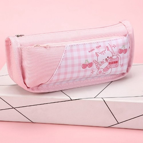 Cute Pencil Case Capacity Cute Pen Pencil Case Kawaii Stationery ...