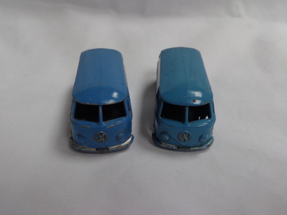 2 Vintage Matchbox Lesney 1-75 Moko Toys No34 Volkswagen T1 Van ...