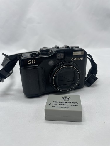 Canon PowerShot G11 10MP Digital Camera 5x Zoom w/ Battery Tested | eBay