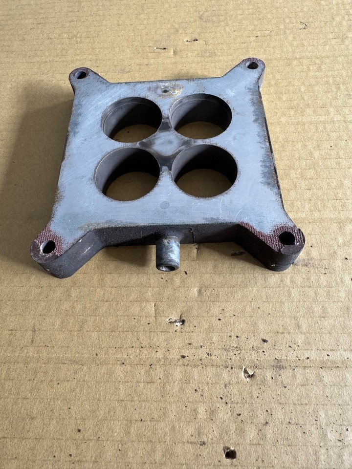 Ford 4 barrel 4V Factory Carburetor Spacer 302 J Code Mustang Cougar | eBay