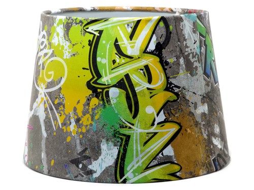Graffiti Lampshade or Ceiling Light Shade Boys Girls Bedroom Urban ...