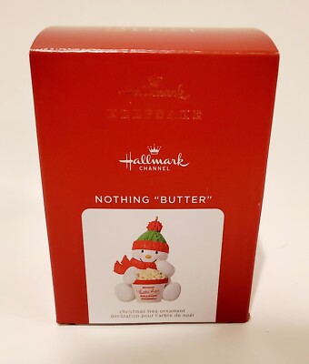 Hallmark Keepsake Ornament 2021 Hallmark Channel Nothing "Butter" NIB ...