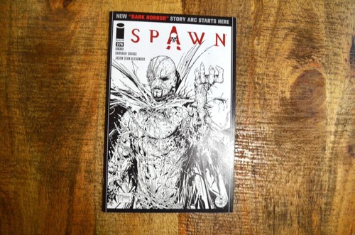 Spawn #276 McFarlane Black & White Cover Variant Dark Horror Pt 1 Image ...