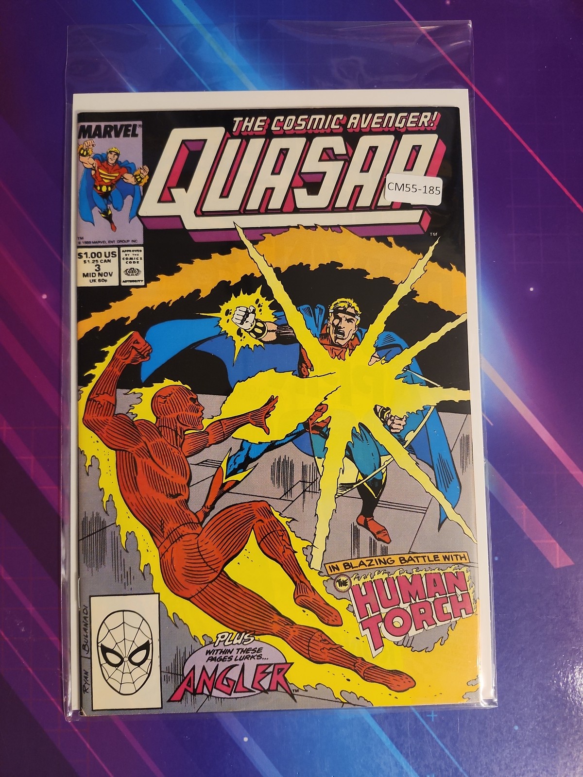 QUASAR #3 HIGH GRADE 1ST APP MARVEL COMIC BOOK CM55-185 | eBay