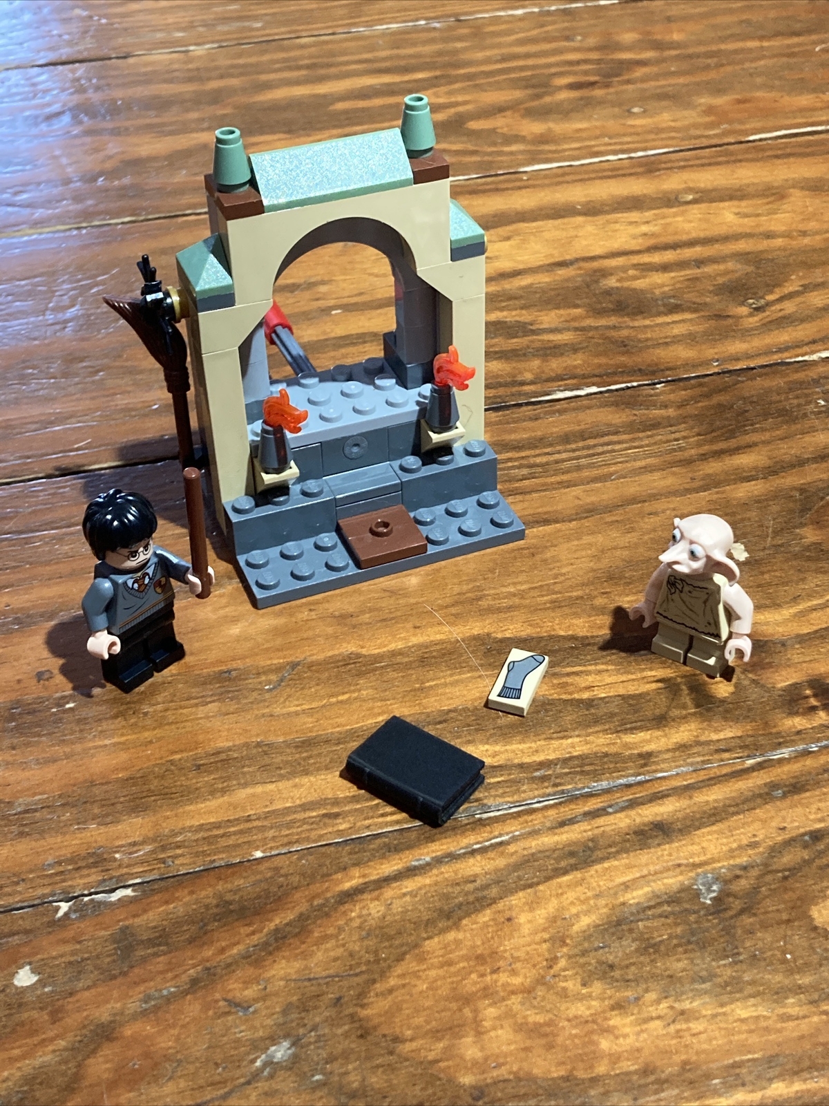 LEGO 4736 Harry Potter Freeing Dobby missing Lucius Malfoy figure ...