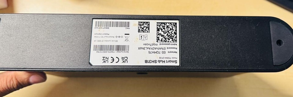 EE SH31B Smart Hub Plus – Ultra-Fast WiFi 6 Broadband Router | eBay UK